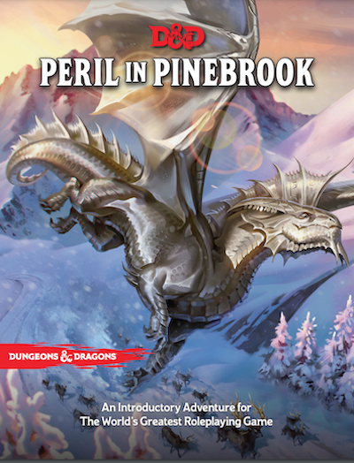 Baby Silver Dragon Dandd