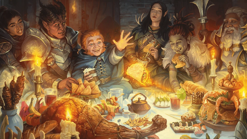 "Heroes Feast: Legends of the Table" D&D Cookbook Announced