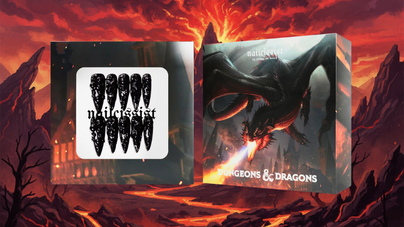 Dungeons & Dragons Press-On Nails Are Now A Thing