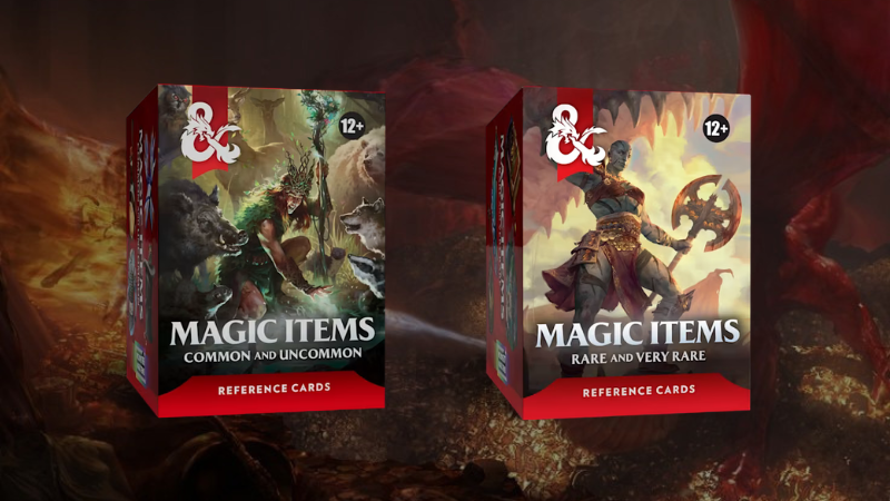 New D&D Magic Item Cards Put the Hoard in Your Hands